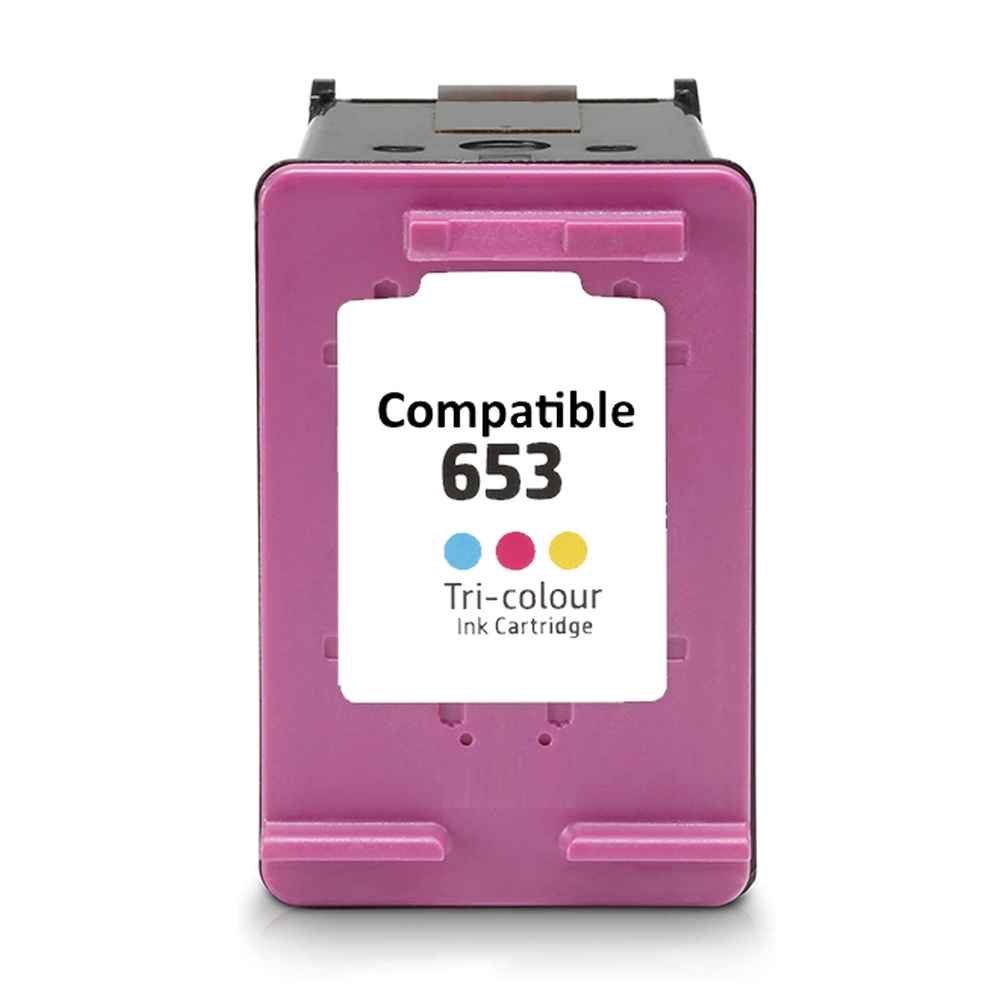 דיו צבעוני HP 653 Tri-color 3YM74AE תואם 600 עמודים | קולורס ~ דיו ...