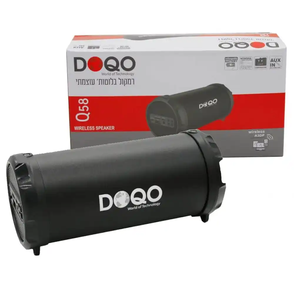 רמקול אלחוט בלוטות מיני DOQO Q58 | קולורס ~ דיו טונרים ומדפסות מדבקות